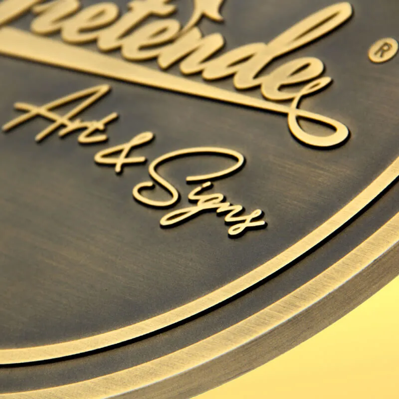 ODLEWANE TABLICE Z BRĄZU TABLICZKI GRAWEROWANE W METALU | Pretende ...